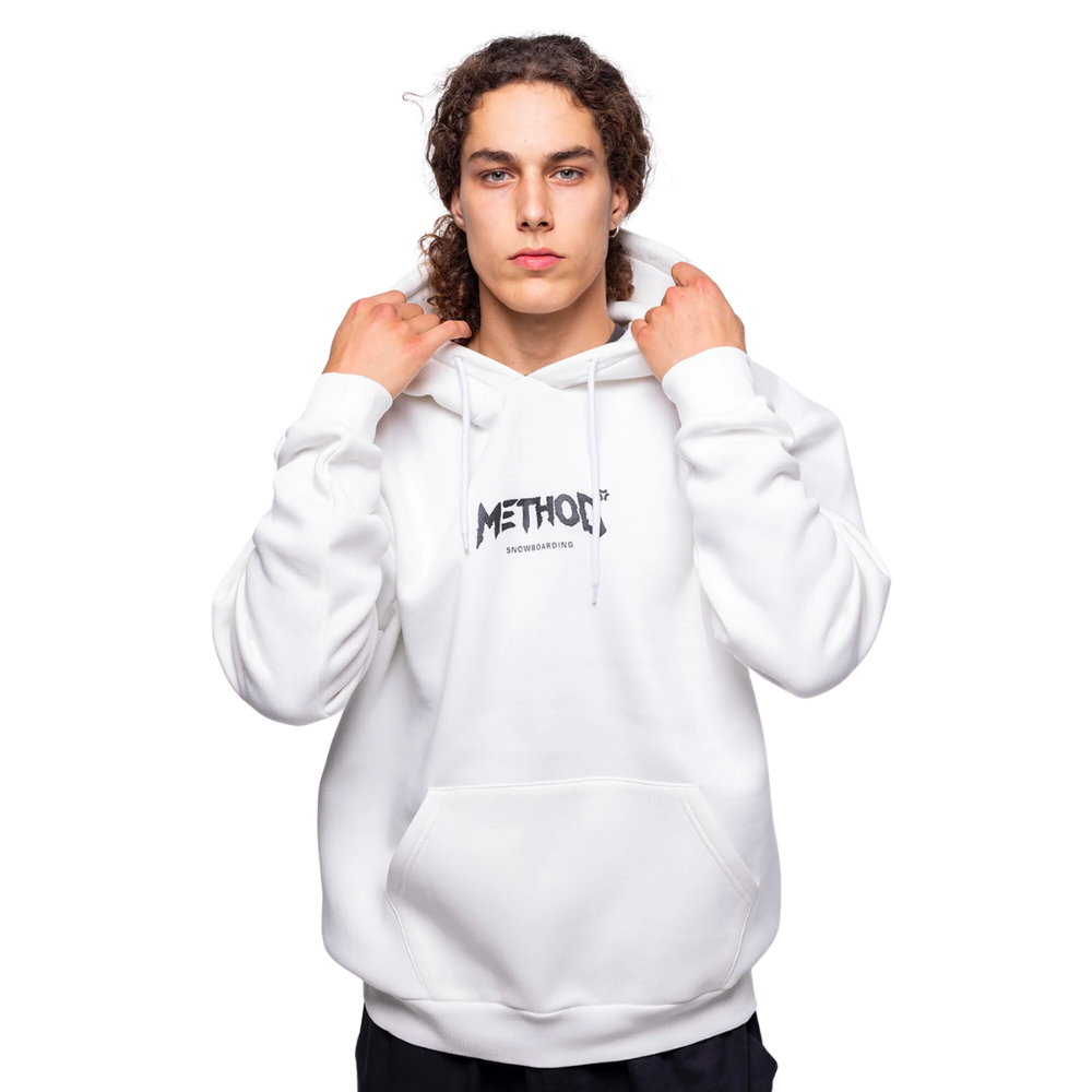 Method Method Snowboarding Hoodie Off White – Stoked Boardshop