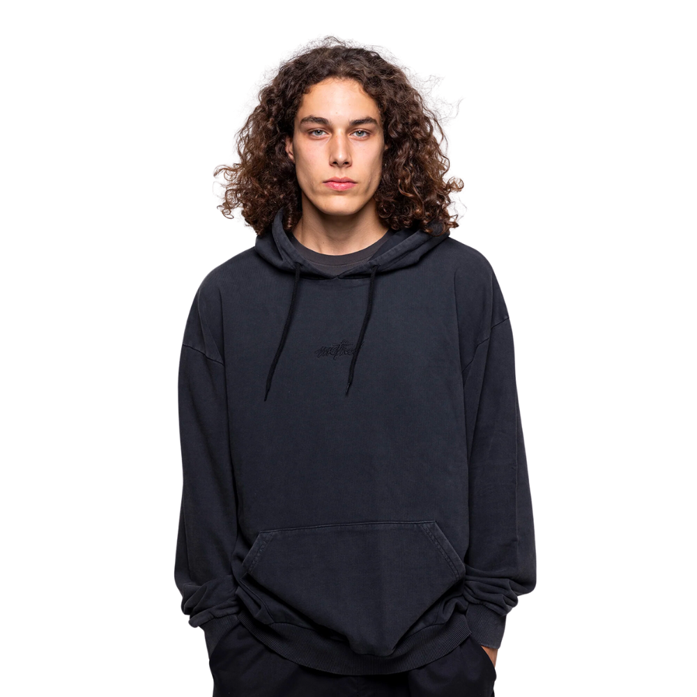 Method Signature Hoodie Washed Black – Stoked Boardshop