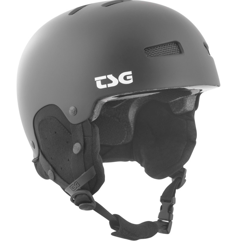TSG Gravity Solid Color Helmet Satin Black – Stoked Boardshop