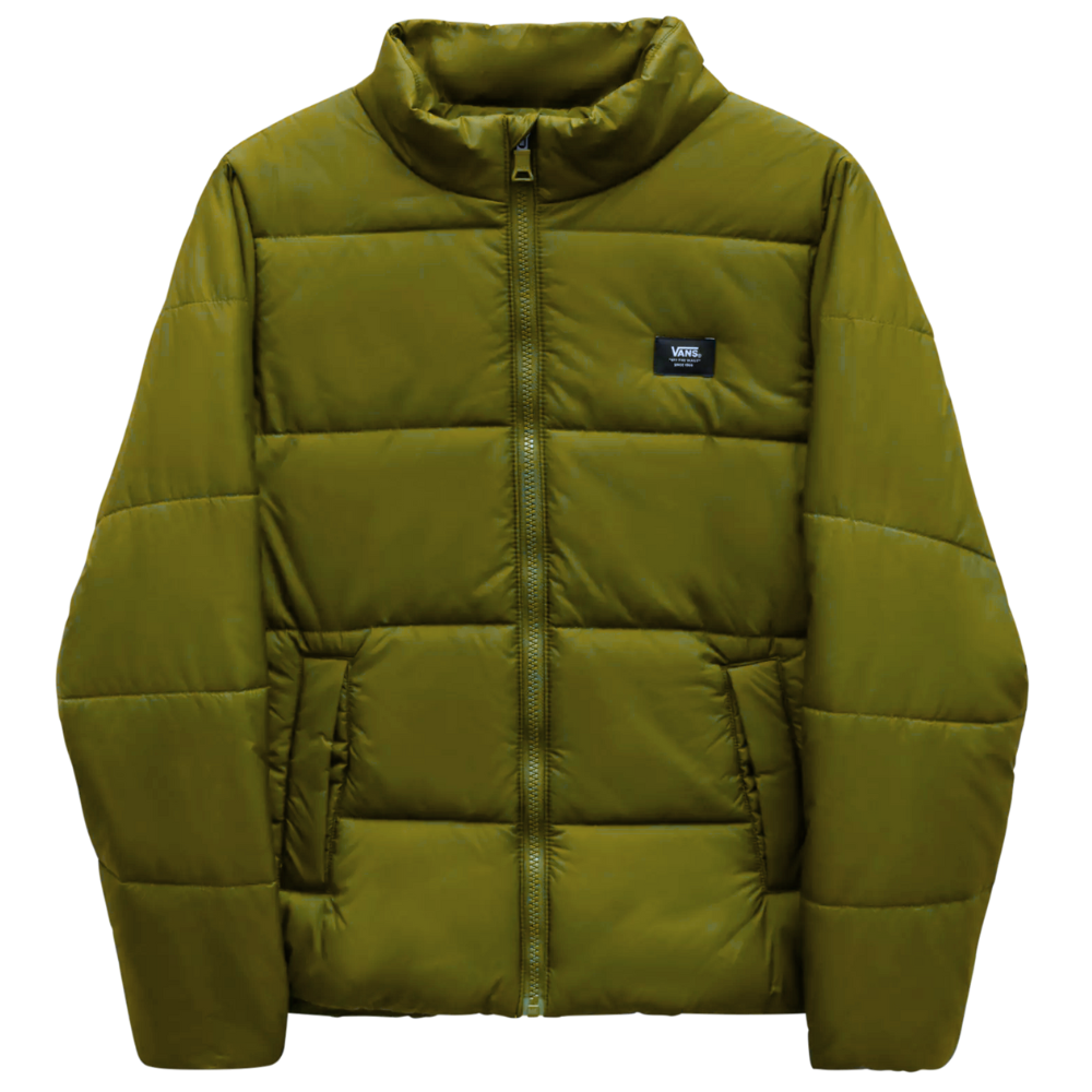 Vans No Hood Norris MTE-1 Puffer Jacket Olive Branch – Stoked Boardshop