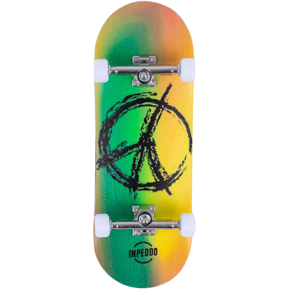 Inpeddo Peace Sign Wooden 5-Ply Fingerboard – Stoked Boardshop