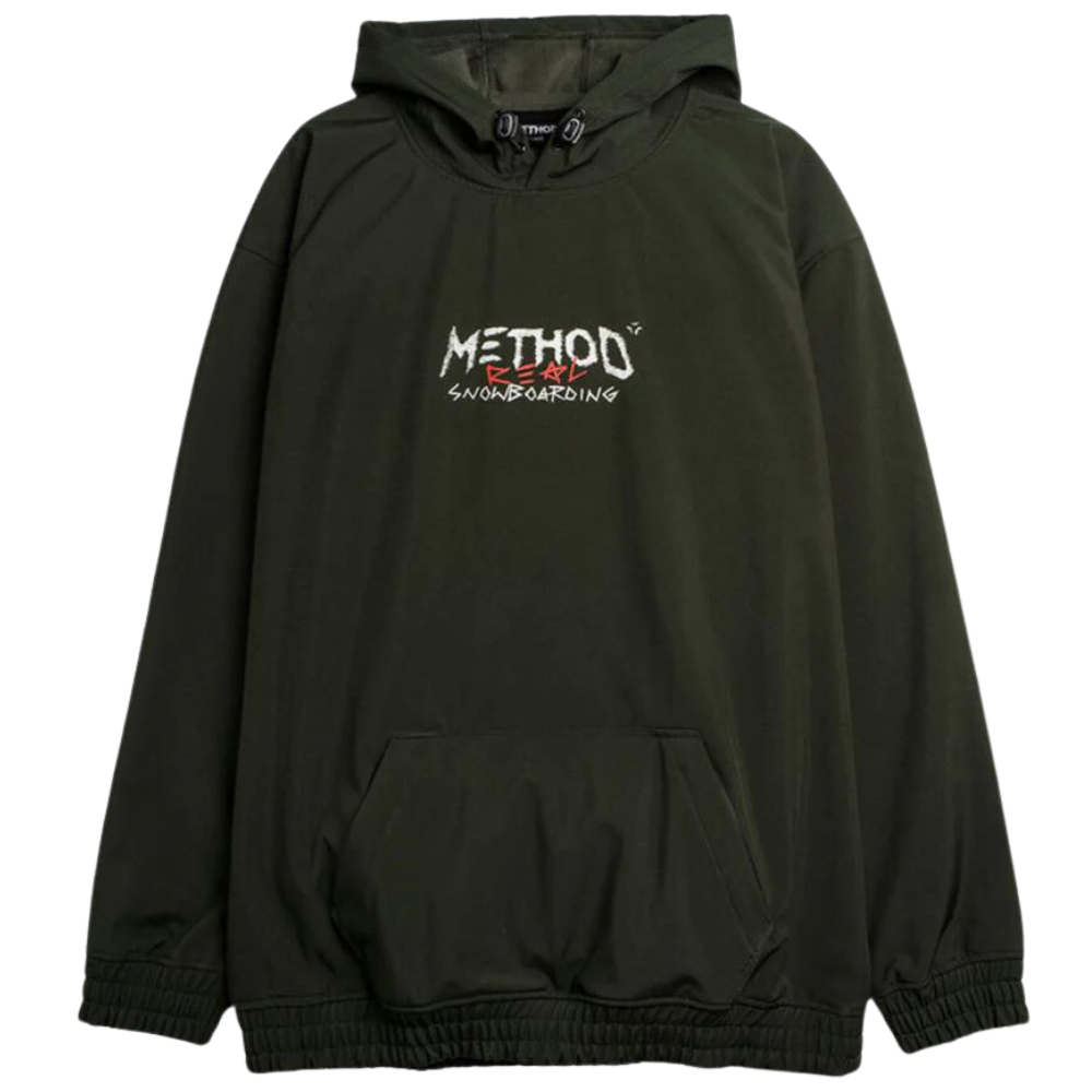 Method Tech Riding Hoodie Dark Green – Stoked Boardshop