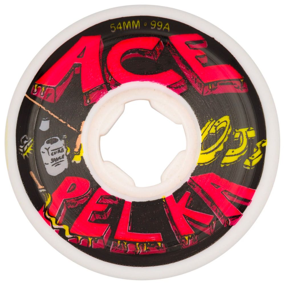 Oj Wheels Ace Pelka Elite Hardline 99a 54mm Skateboard Wheels – Stoked ...