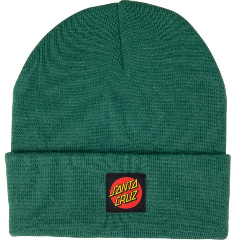 Santa Cruz Classic Label Beanie Mineral Green – Stoked Boardshop