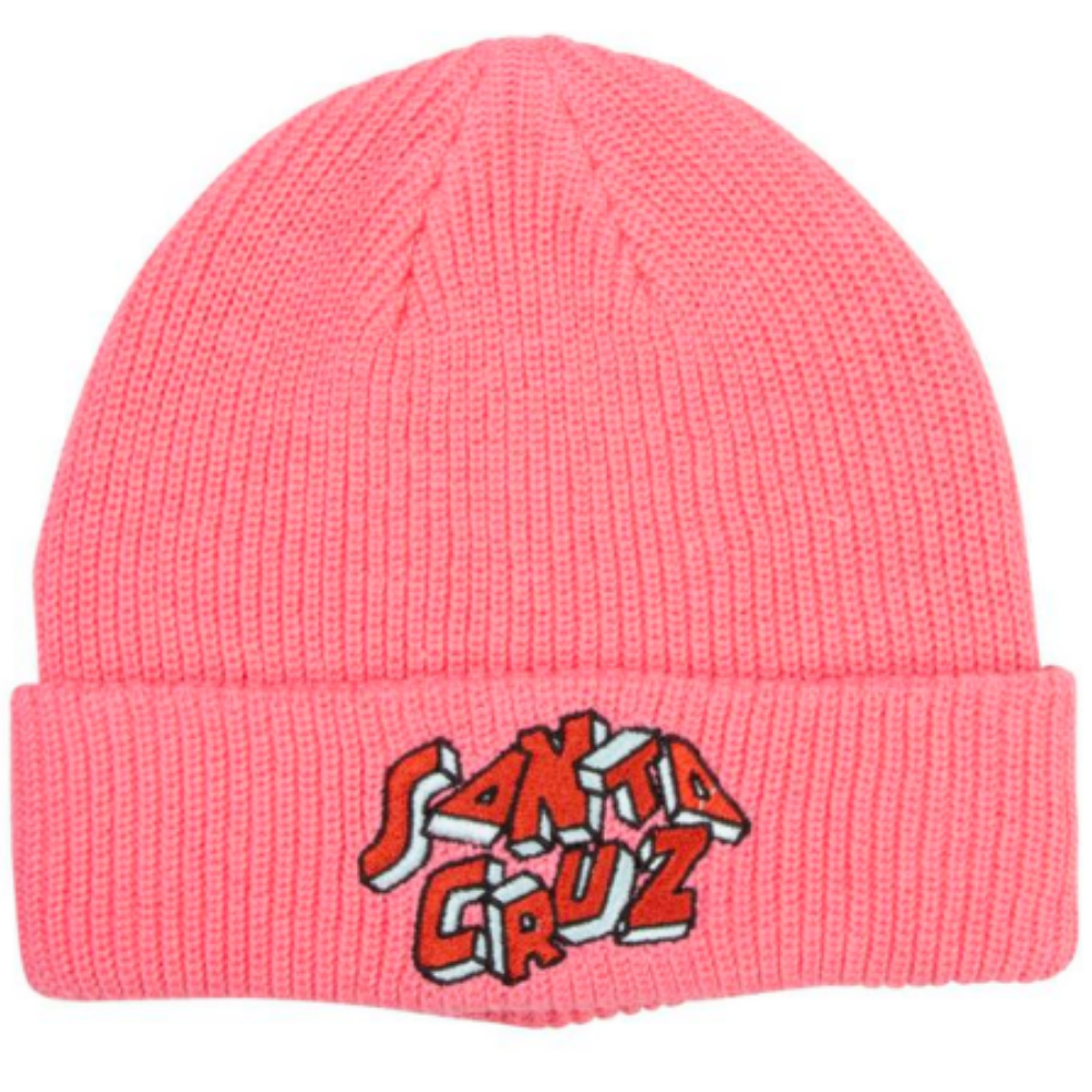 Santa Cruz Scattered Strip Beanie Candy Pink – Stoked Boardshop