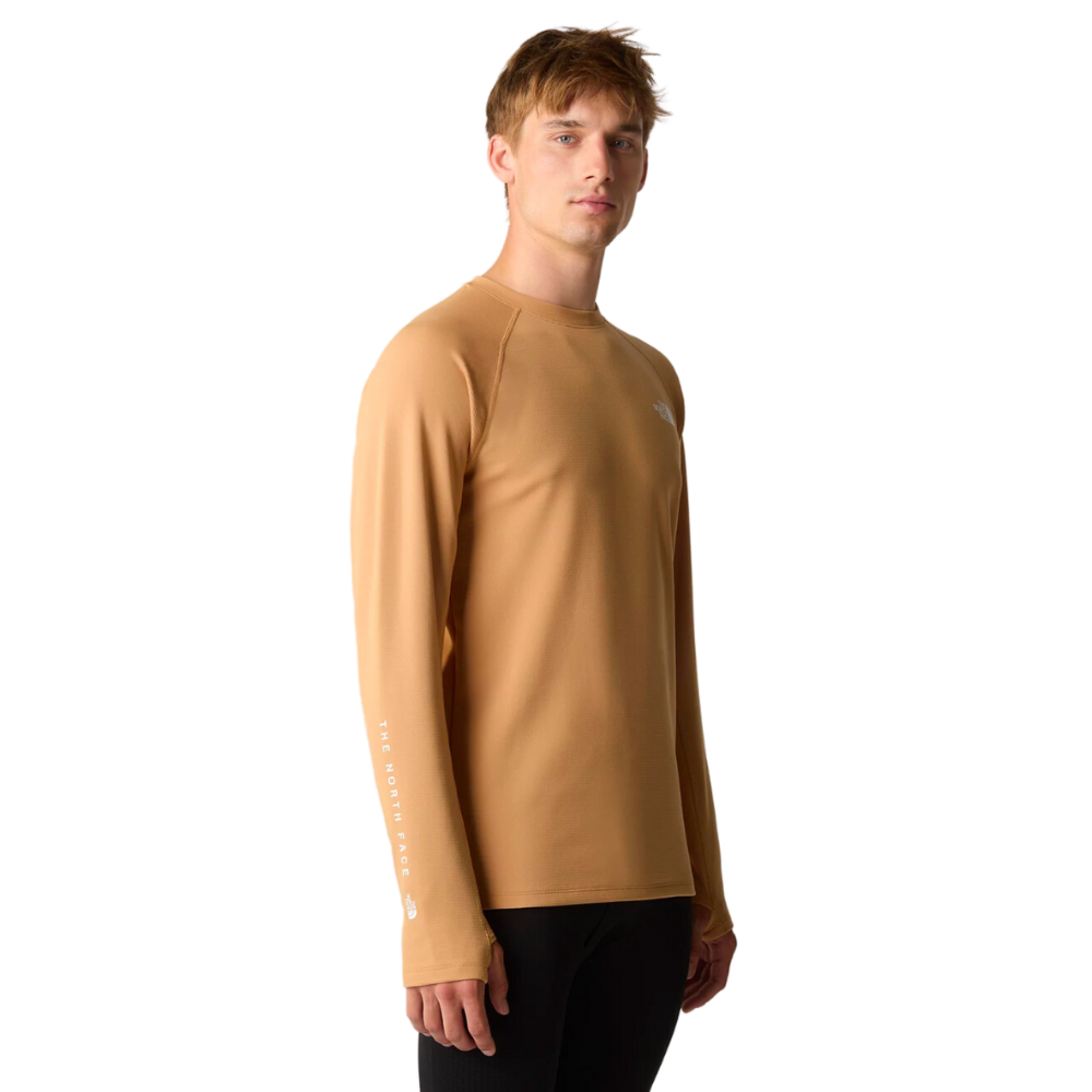 The North Face Dragline Longsleeve Baselayer Almond Butter – Stoked ...