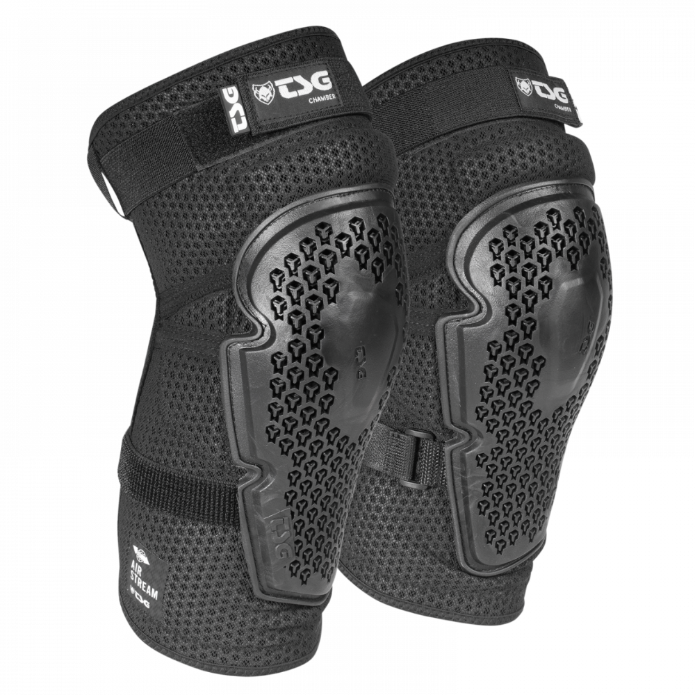 TSG Kneeguard Chamber Black – Stoked Boardshop