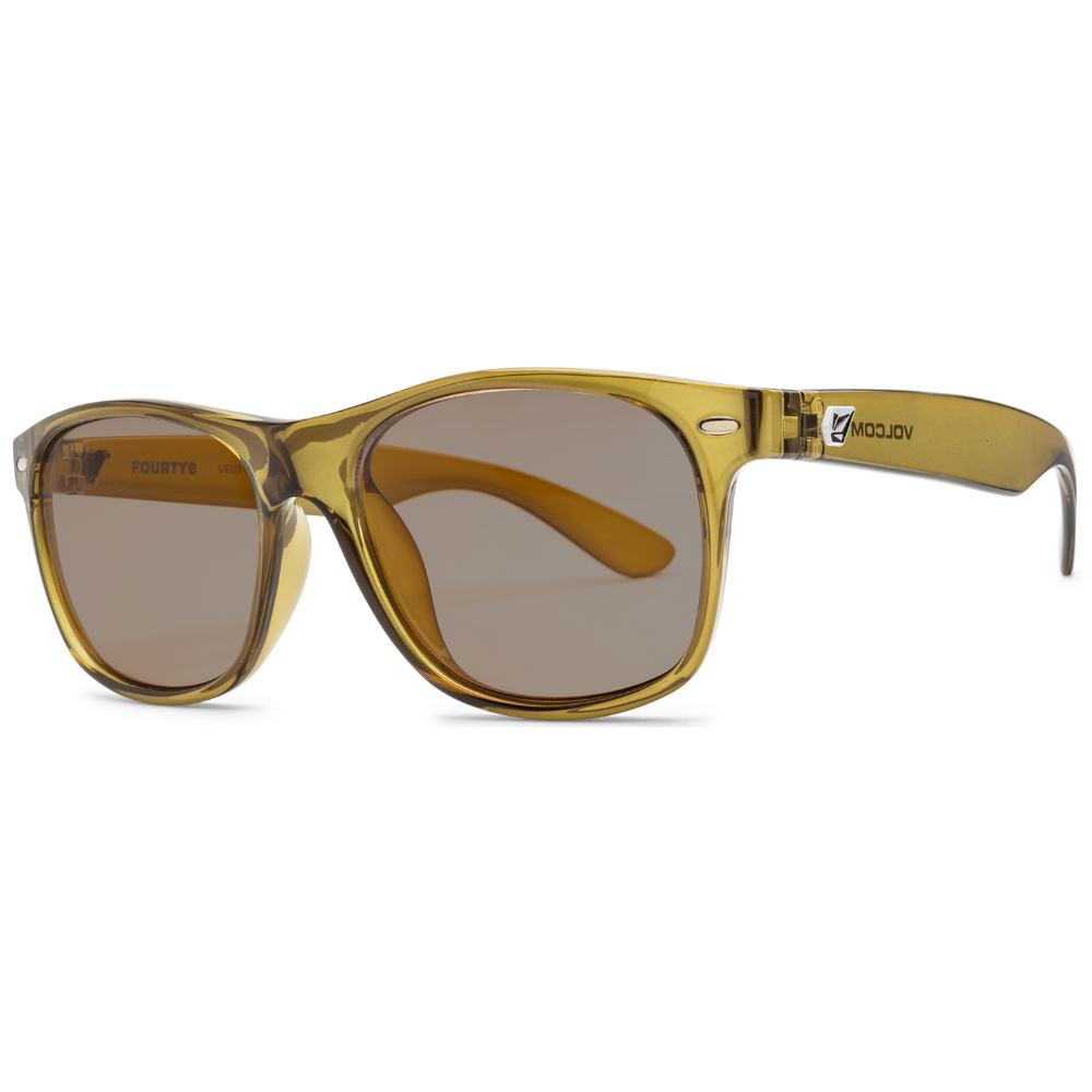 Volcom Fourty6 Sunglasses Gloss Olive/Light Bronze – Stoked Boardshop
