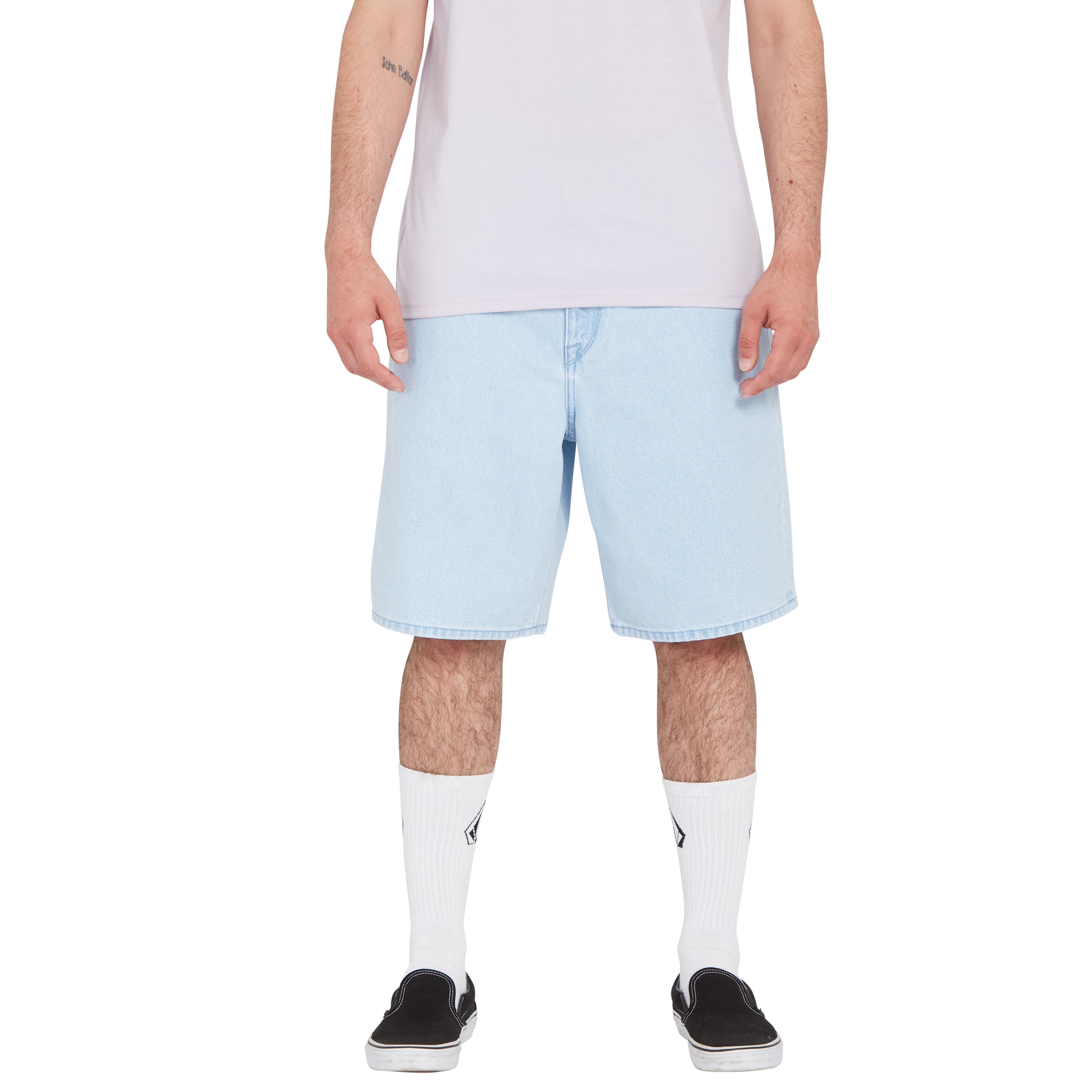 Volcom Billow Denim Short Light Blue – Stoked Boardshop