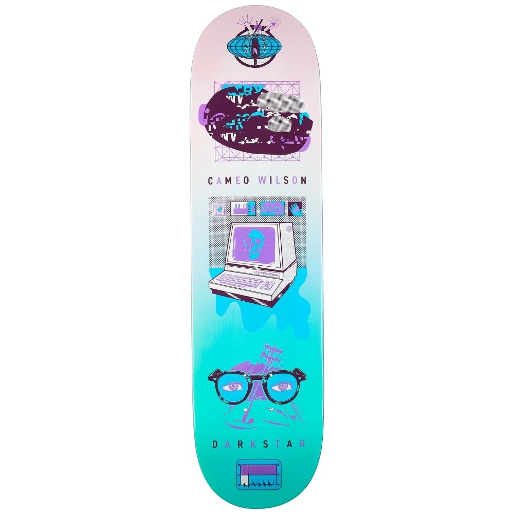 Darkstar New Abnormal R7 Wilson White/Blue 8.125" Skateboard Deck ...