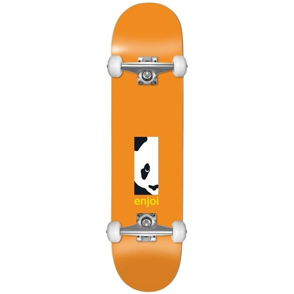 Enjoi Box Panda First Push Orange 8.125" Complete Skateboard – Stoked ...