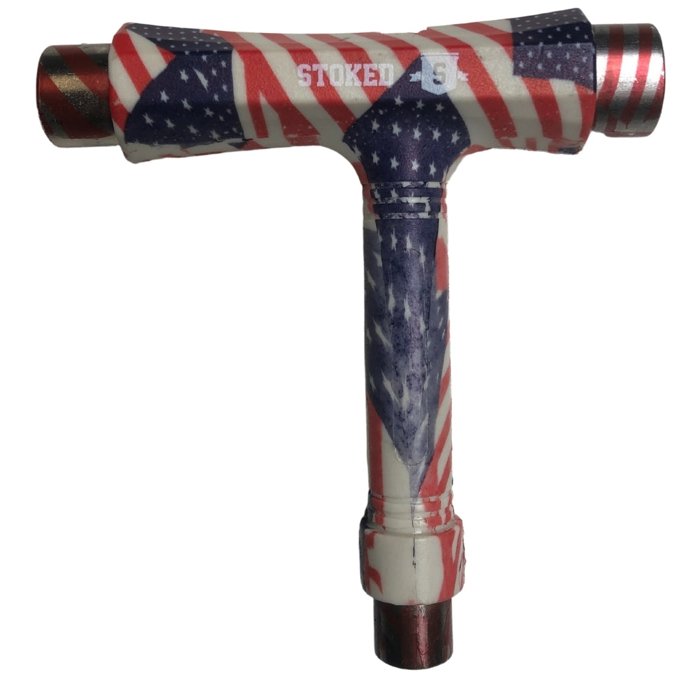 Stoked Board Co V2 Graphic Skate Tool Stars and Stripes – Stoked Boardshop
