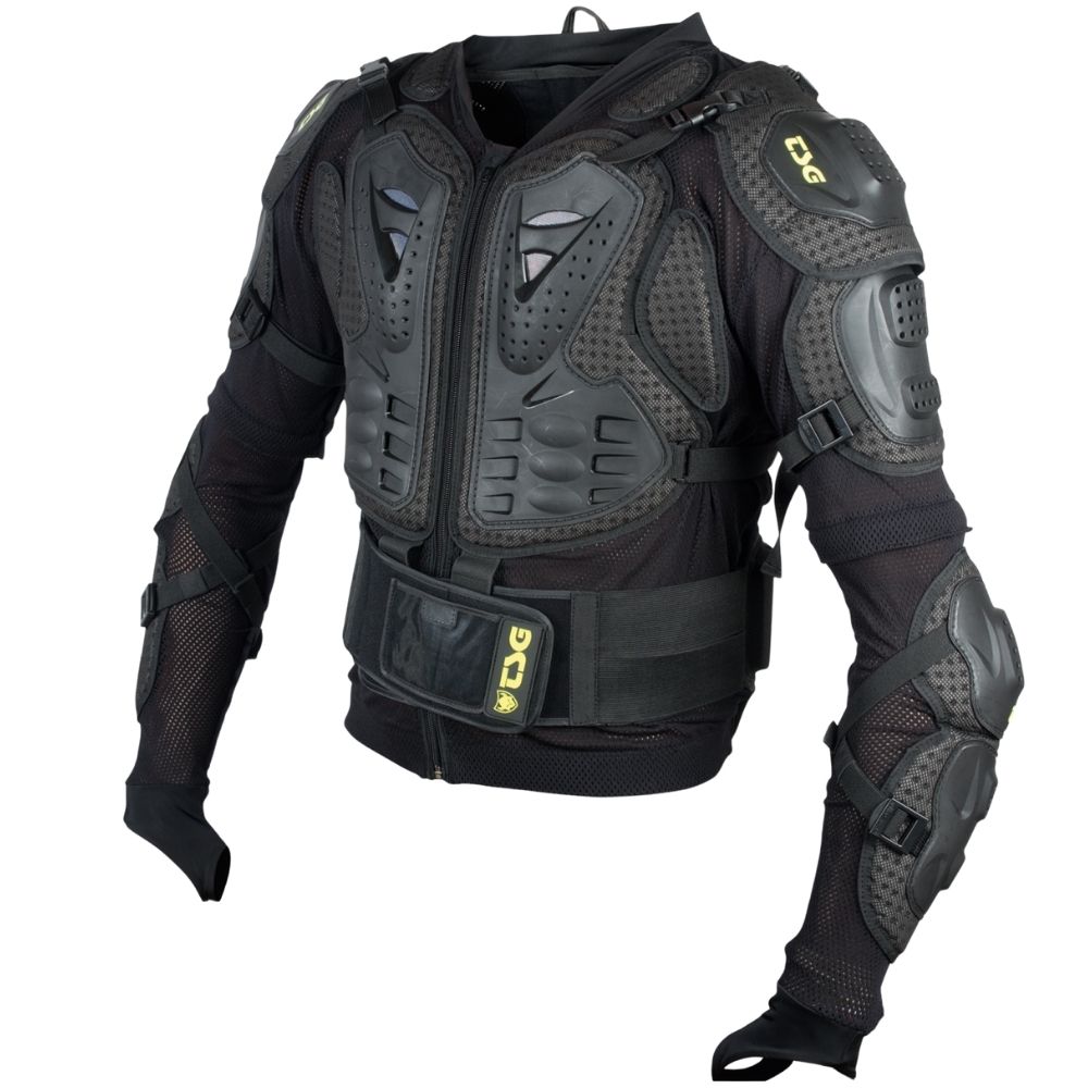 TSG Backbone Trailfox II Black / Yellow – Stoked Boardshop