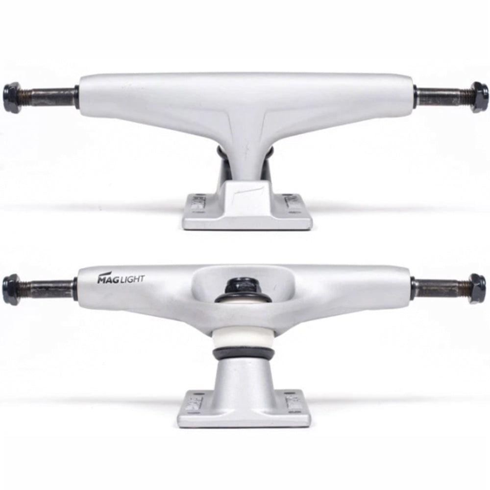 Tensor Mag light Silver 5.25" Skateboard Trucks – Stoked Boardshop