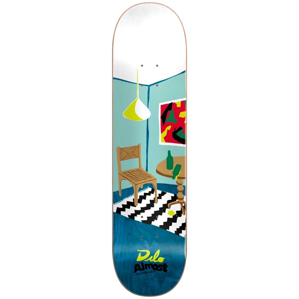 Almost Dilo Rooms Super Sap 8.5" Skateboard Deck – Stoked Boardshop