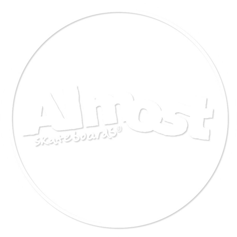 Almost White Lines Sticker – Stoked Boardshop