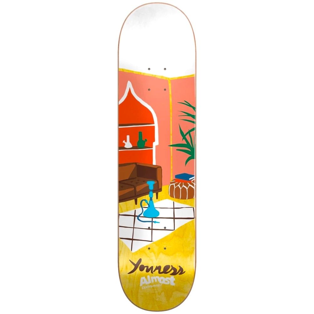 Almost Youness Rooms Super Sap 8.0" Skateboard Deck – Stoked Boardshop