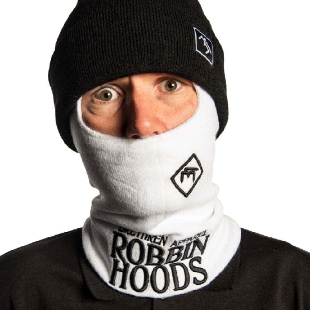 Brethren Apparel Robbin Hood White Room – Stoked Boardshop