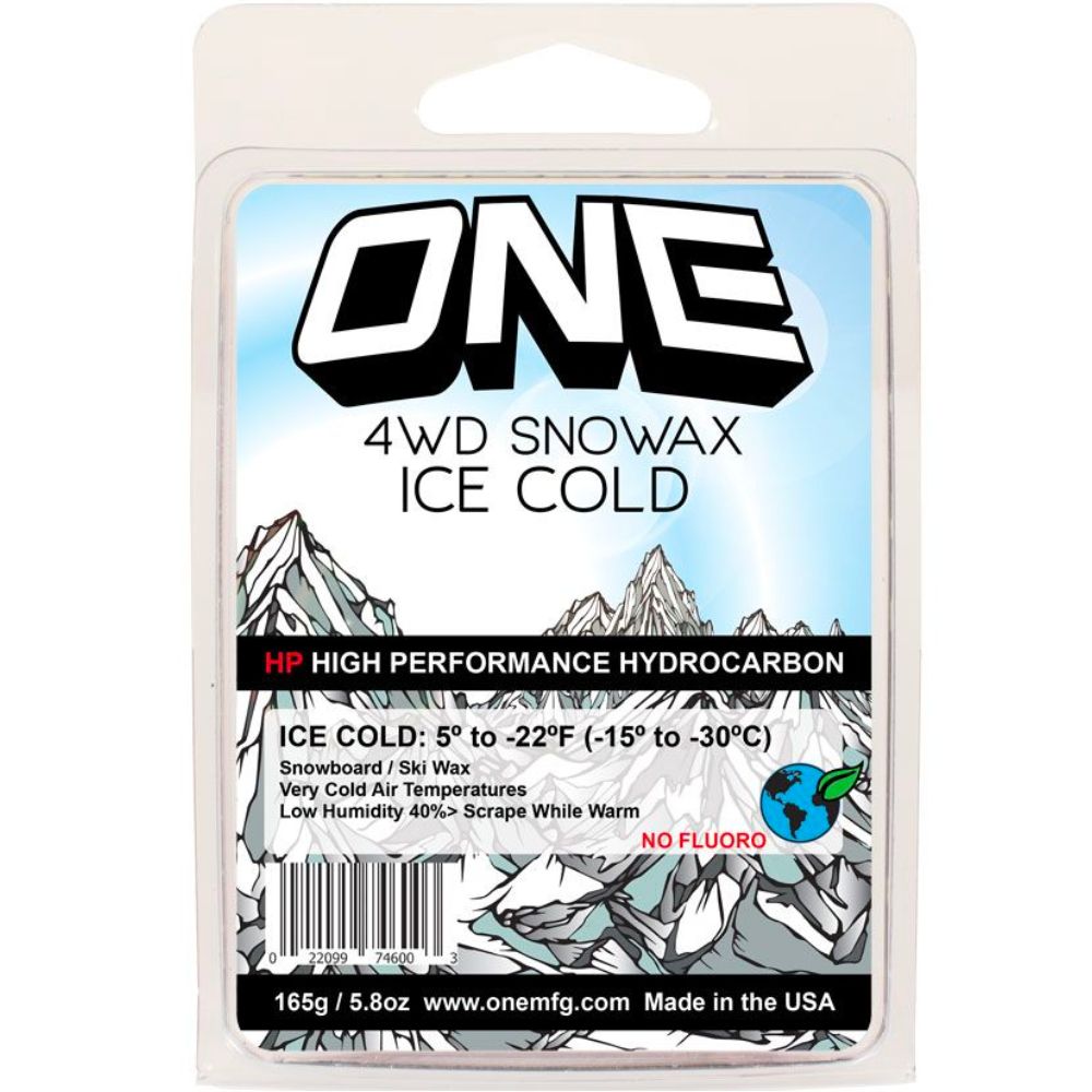 One Ball 4WD Ice Cold Snowboard Wax – Stoked Boardshop