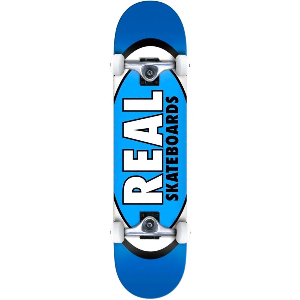 Real Classic Oval Blue 7.75" Complete Skateboard – Stoked Boardshop