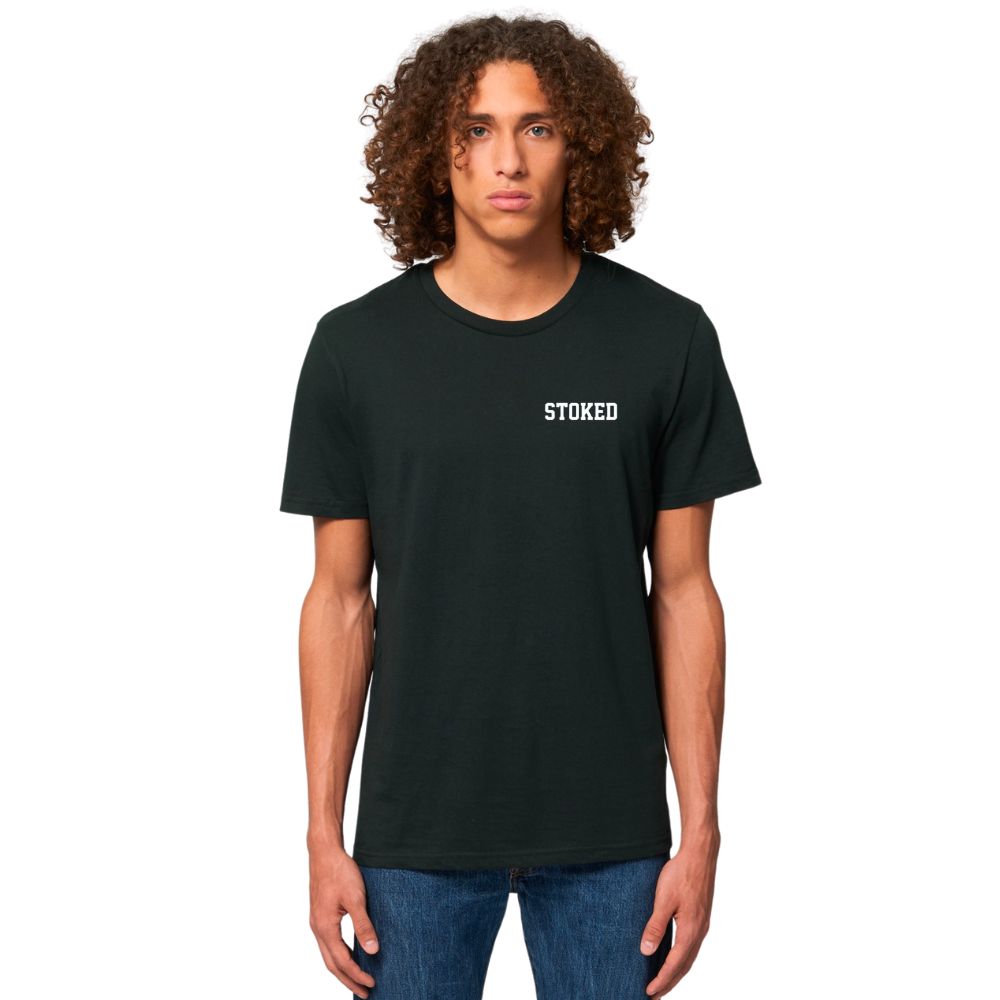 Stoked Board Co Mini Script T-Shirt Black – Stoked Boardshop